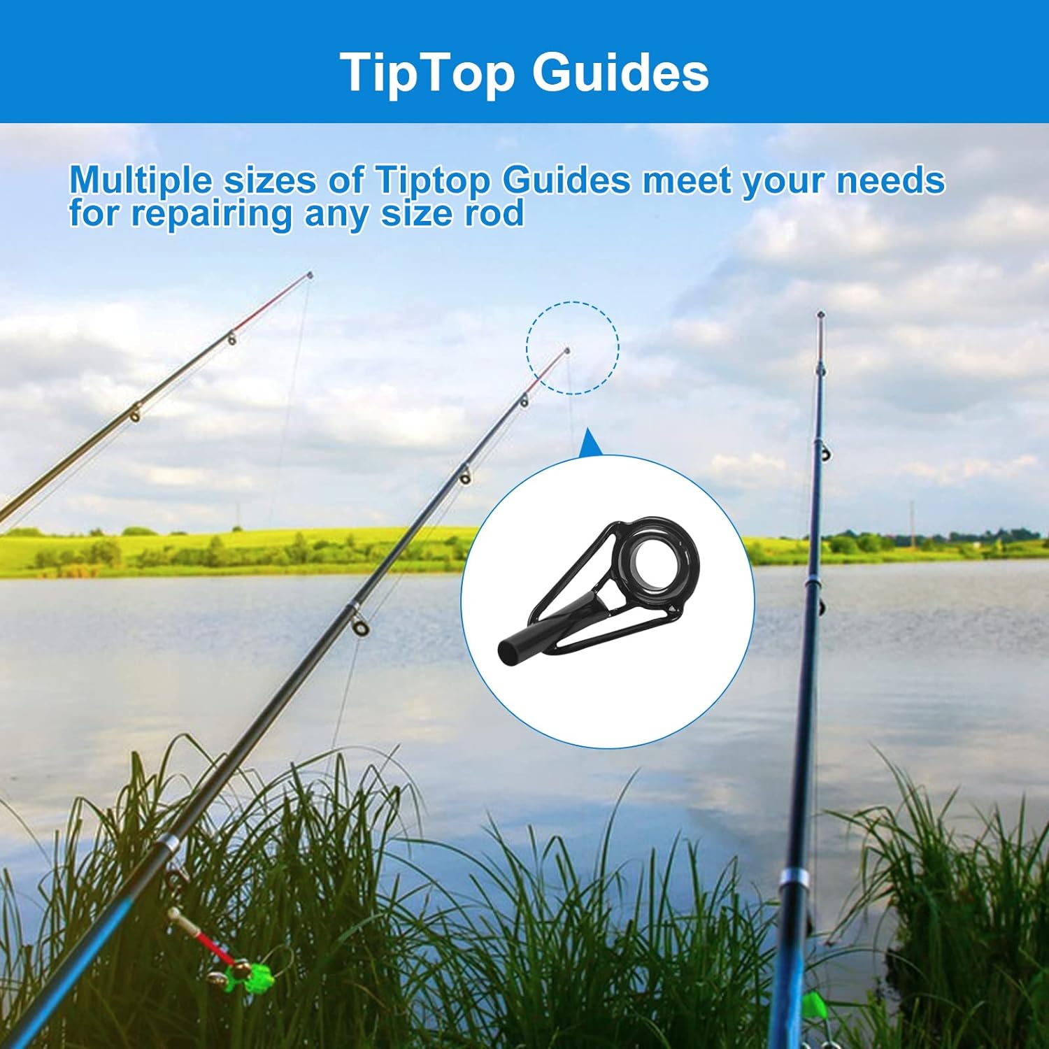 Fishing Rod Guides Replacement Kit Review - Fishing Southeast