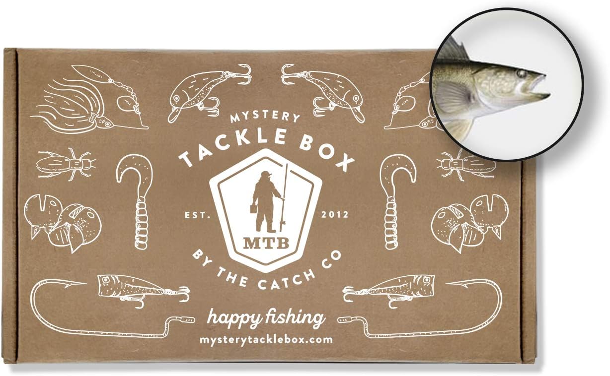 Catch Co Mystery Tackle Box WALLEYE Fishing Kit Review - Fishing Southeast