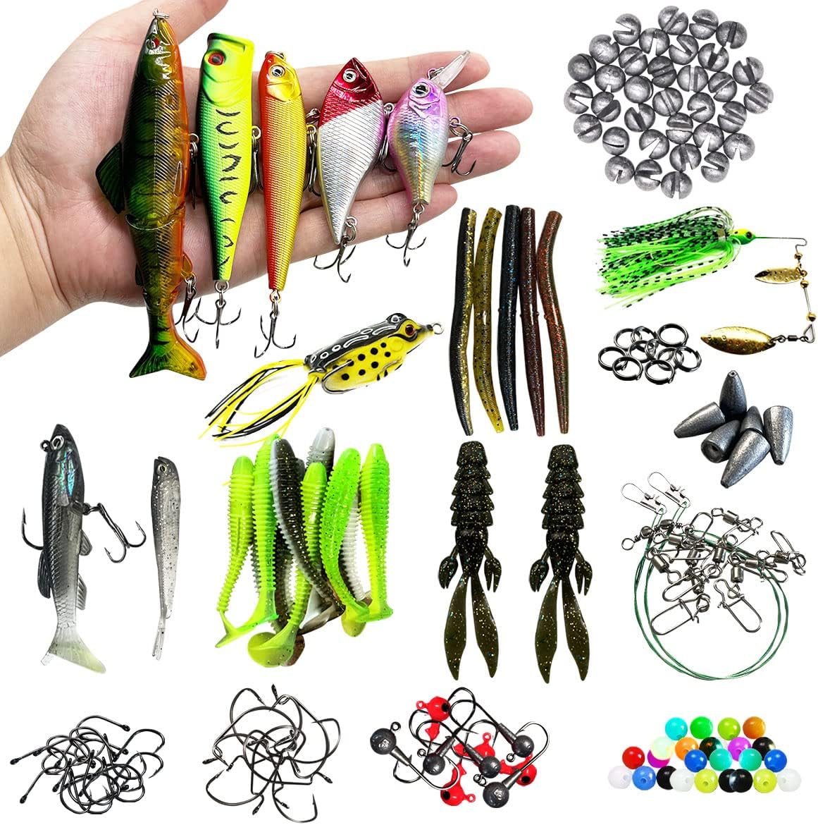 Fishing Lures Kit Set Review - Fishing Southeast