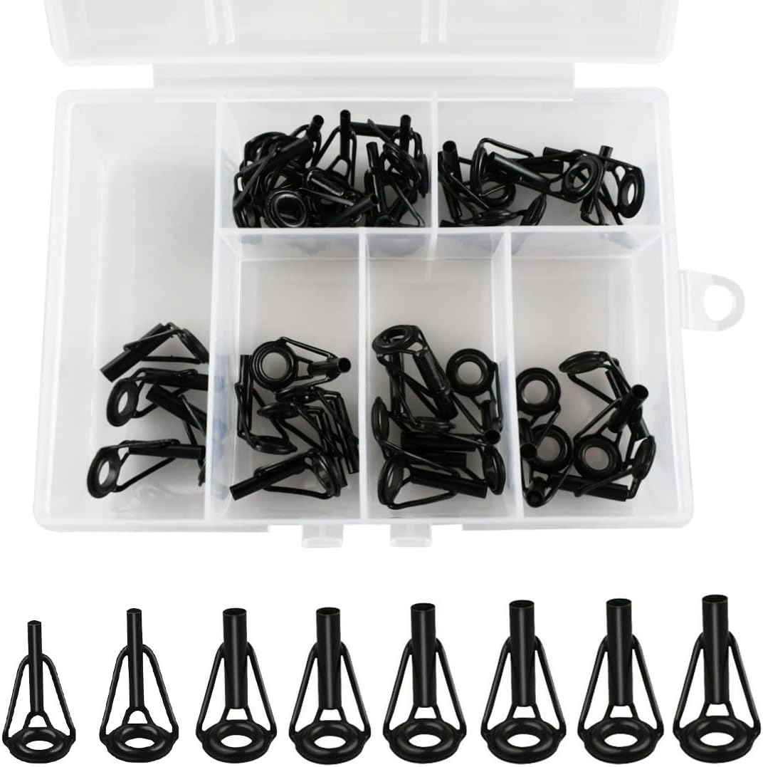 40 Pcs Stainless Steel Rod Repair Kit Review - Fishing Southeast