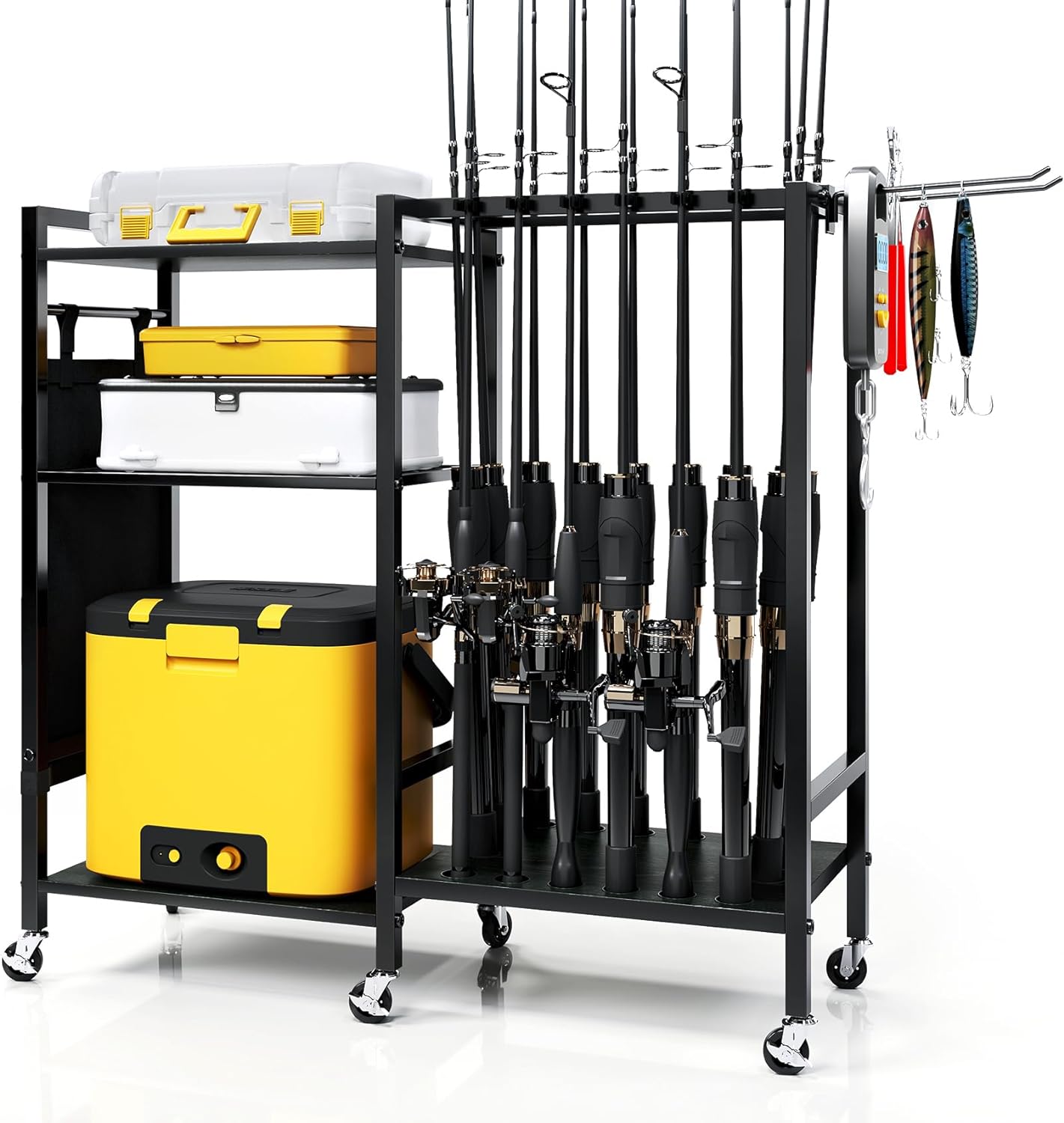 TC-HOMENY 16-Rod Fishing Rod Holder Review - Fishing Southeast