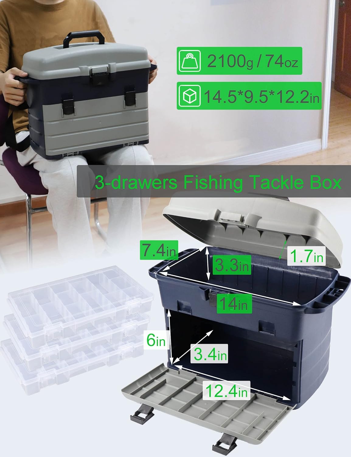 Large Tackle Box Review - Fishing Southeast